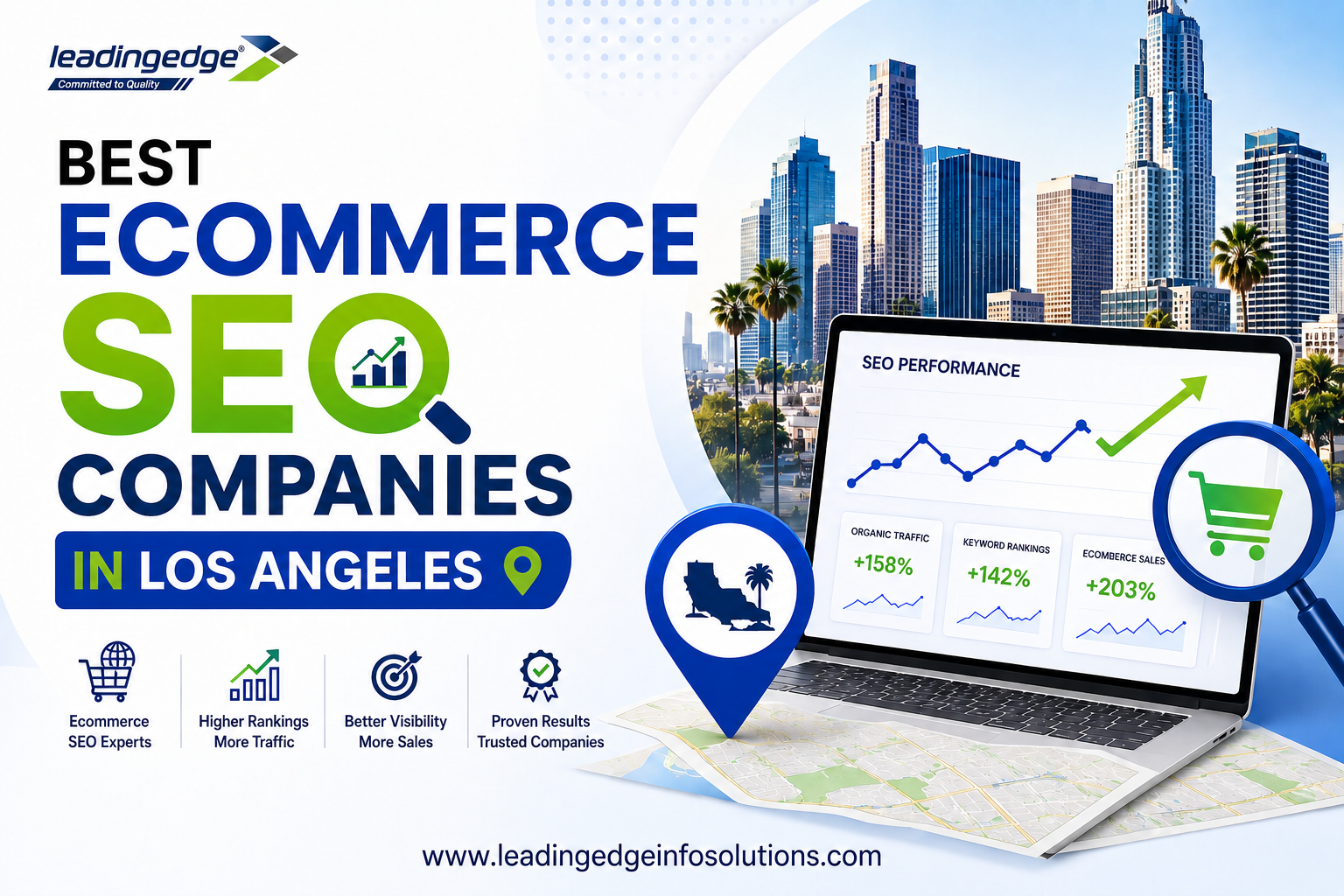 Best Ecommerce SEO Company in Los Angeles | Leading Edge Info Solutions